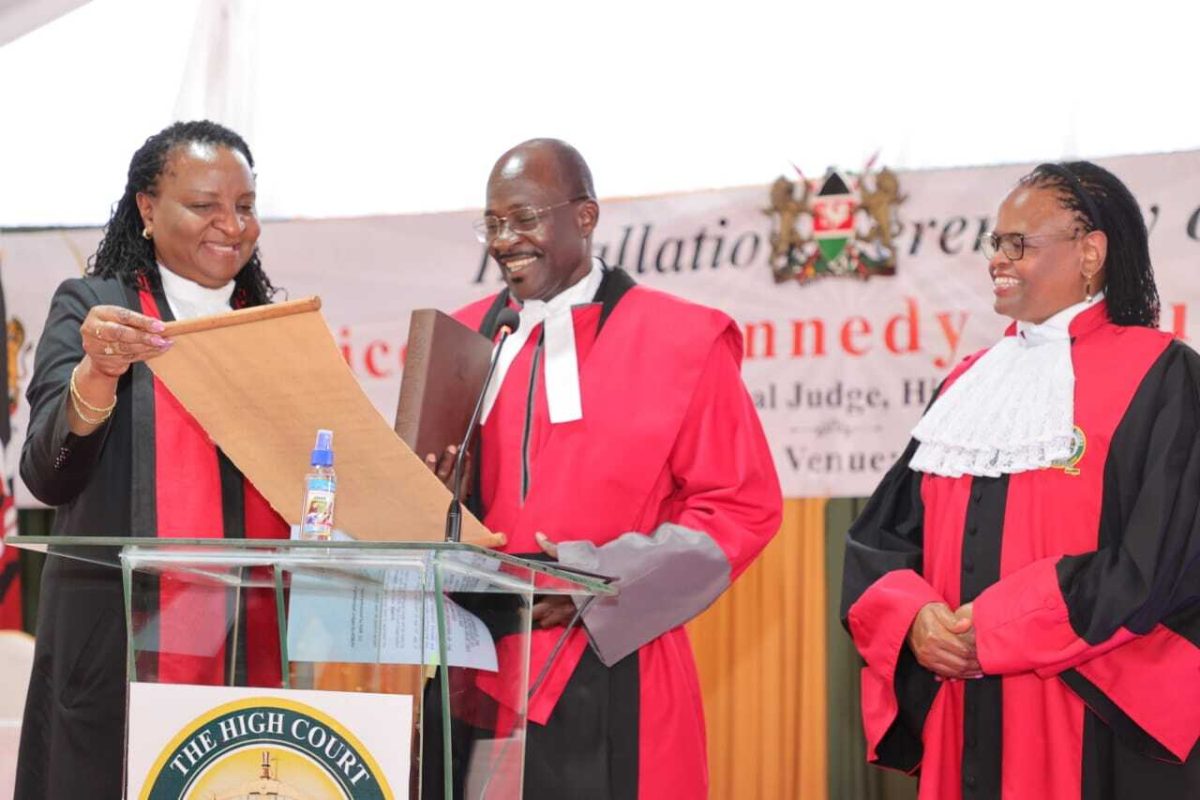 Installation ceremony of the Principal Judge of the High Court Hon ...