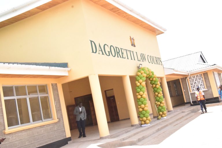 Inauguration of the Dagoretti Law Courts – Office of the Chief Justice ...